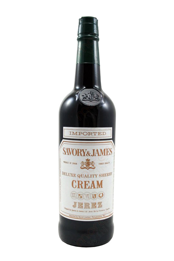 Savory & James Cream Sherry – The Liquor Barn