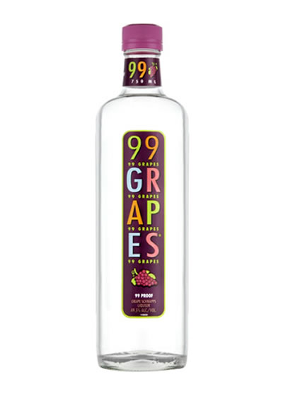 99 Grapes Schnapps 750ML | 99-Proof Concord Grape Liqueur – The Liquor Barn