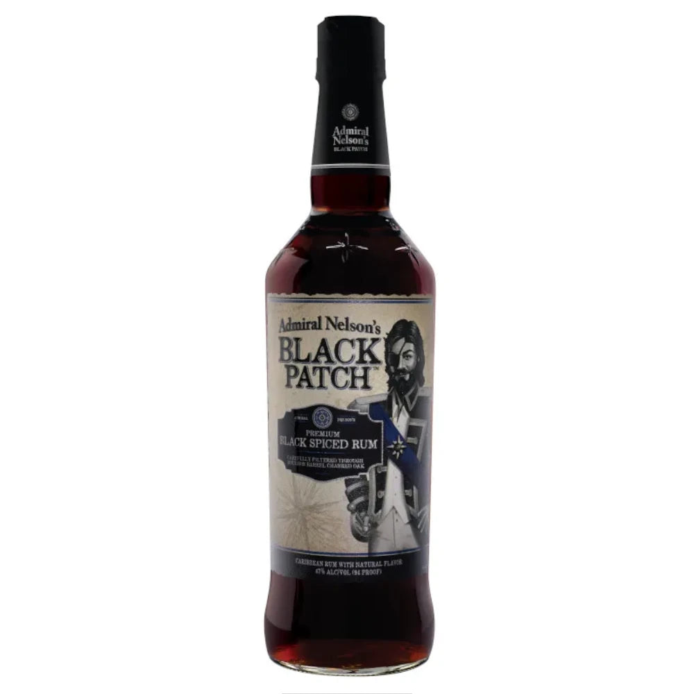 Admiral Nelson Black Patch Spiced Rum 750ML – The Liquor Barn
