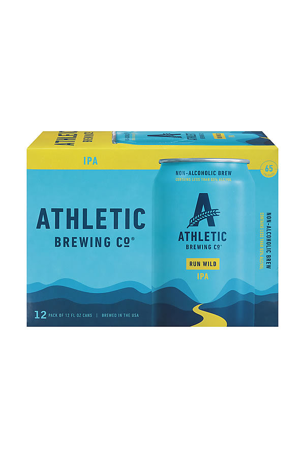 Athletic Run Wild Non-Alcoholic IPA 12Pk | Gold Medal NA Beer – The ...