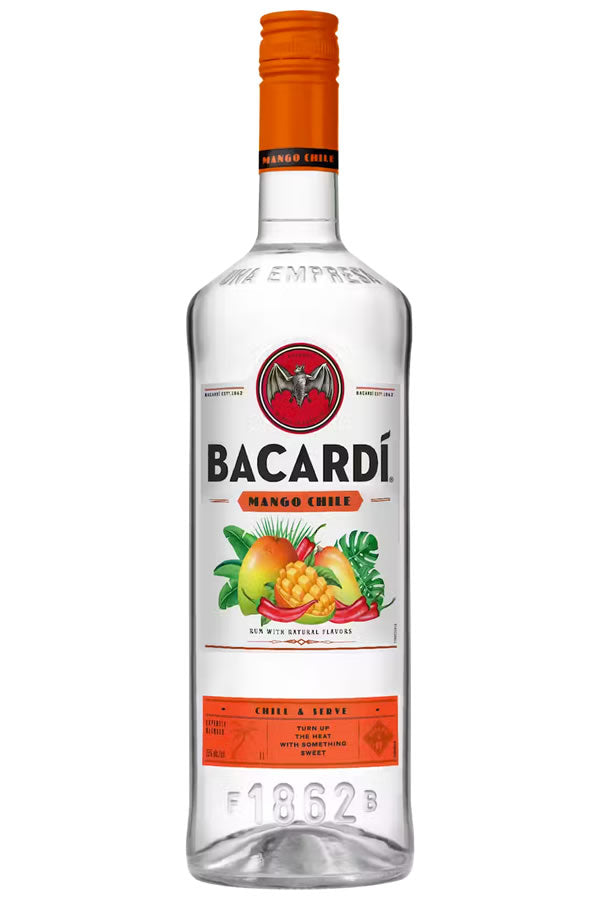 Bacardi Mango Chile Rum 750ML | Sweet & Spicy Flavored Rum – The Liquor ...