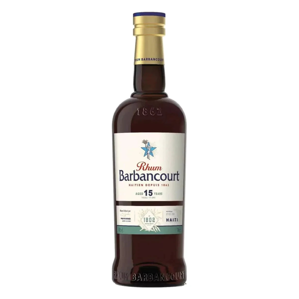 Barbancourt 15 Year Estate Reserve Rum 750ML | IWSC Gold – The Liquor Barn