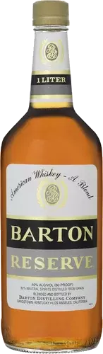 Barton Reserve Blended Whiskey 1L | Value American Blend – The Liquor Barn