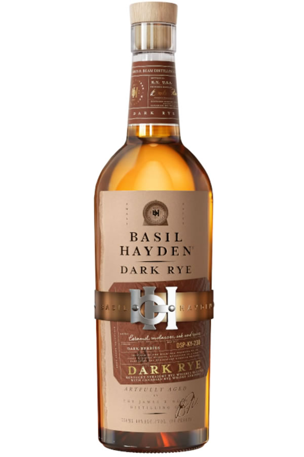 Basil Hayden's Dark Rye 750ML | Port-Blended Rye Whiskey – The Liquor Barn