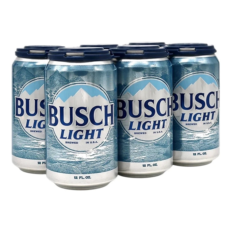Busch Light 6-Pack Cans 12 oz | American Light Lager – The Liquor Barn