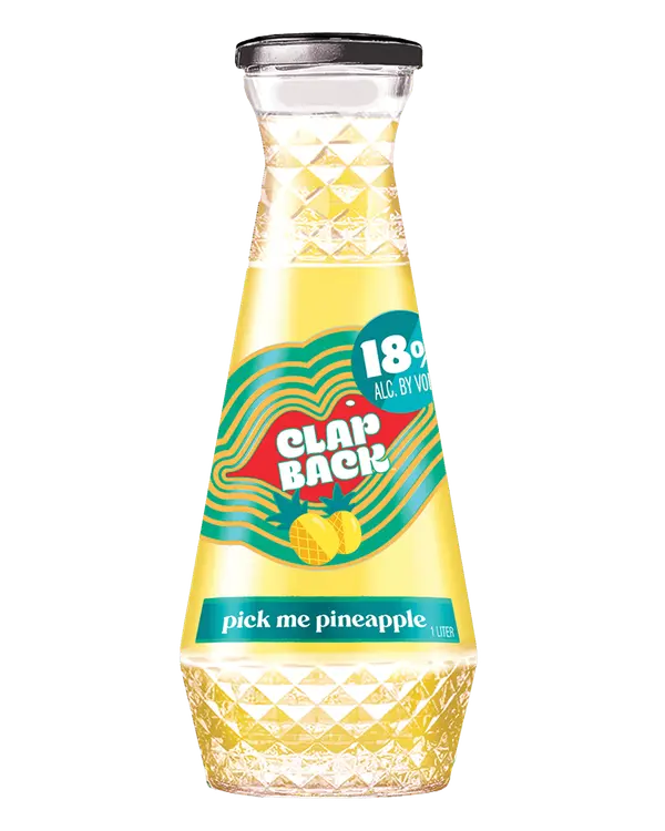 Clapback Pick Me Pineapple 1 L – Buy Online Now – The Liquor Barn