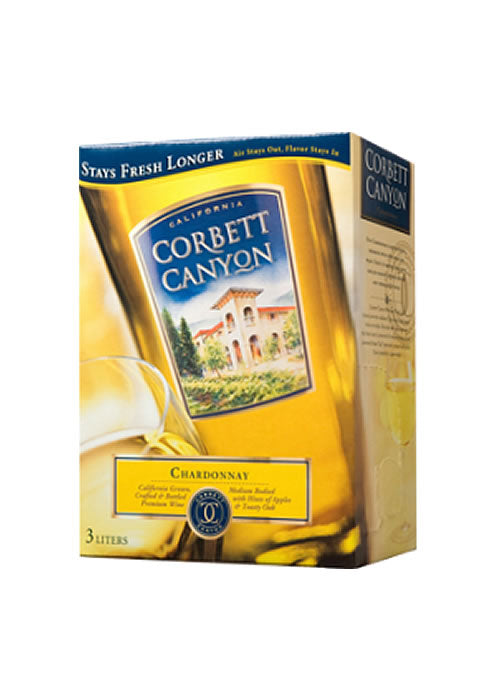 Corbett Canyon Chardonnay 3L | Value California Box Wine – The Liquor Barn