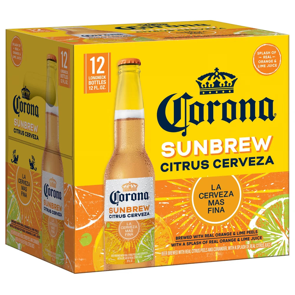 Corona Sunbrew Citrus Cerveza 12Pk – The Liquor Barn