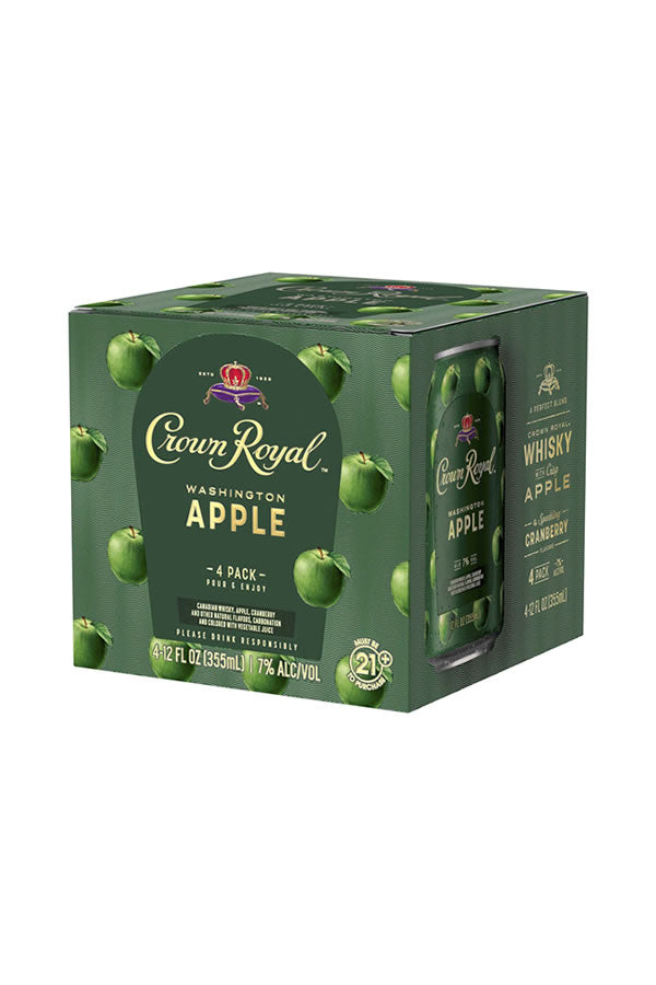 Crown Royal Washington Apple 4PK | Double Gold RTD Whisky – The Liquor Barn