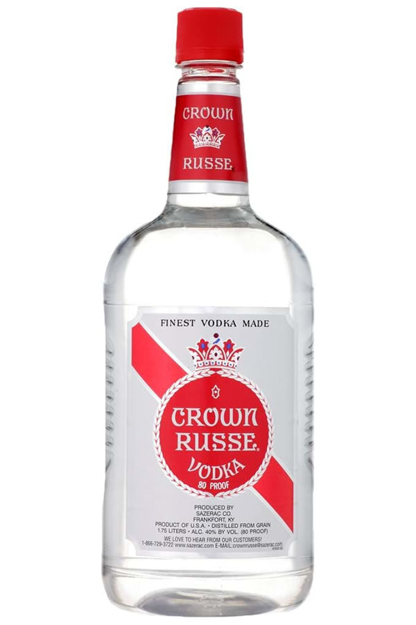 Crown Russe Vodka 1.75L | Smooth Kentucky Grain Vodka – The Liquor Barn