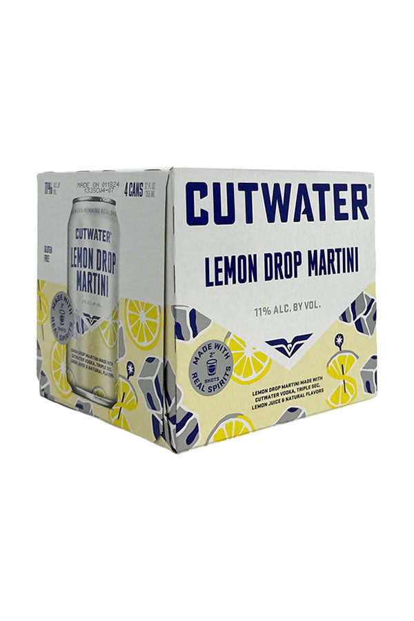Cutwater Lemon Drop Martini 4PK – Liquor Barn