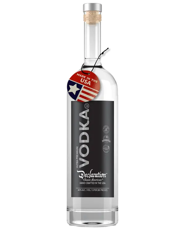 Declaration Ultra Premium Vodka — Crisp, Clean, and Ready to Ship – The ...