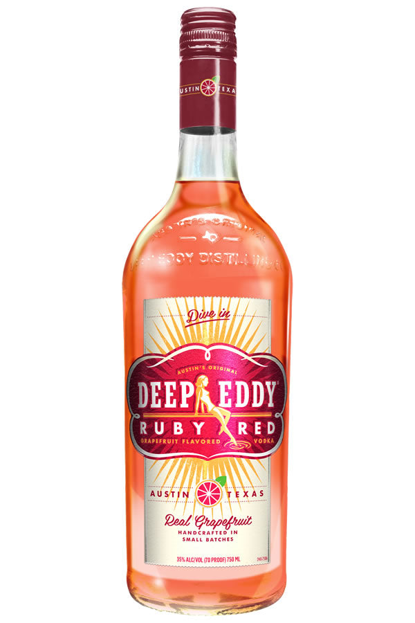 Deep Eddy Ruby Red Vodka 750ML – The Liquor Barn