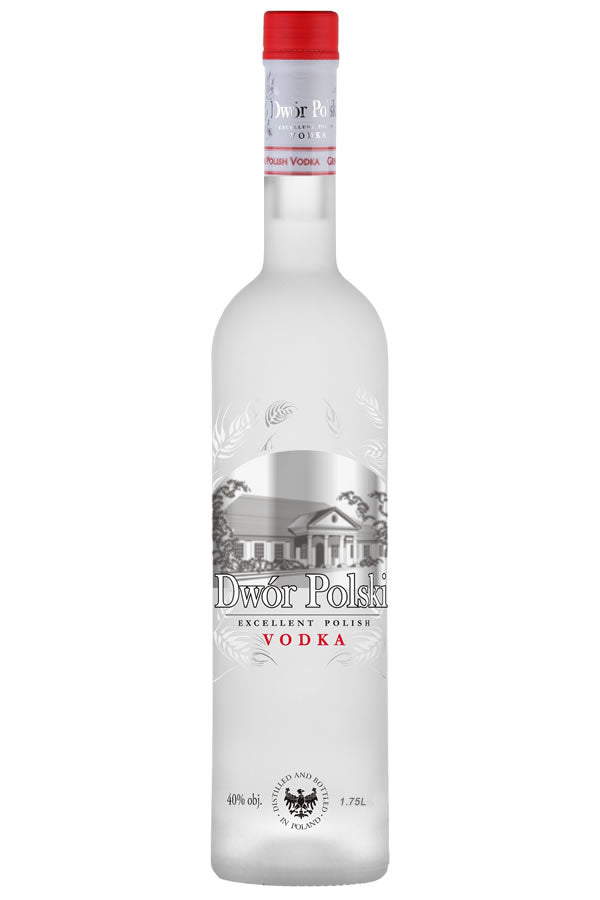 Dwor Polski Vodka 1.75L | Traditional Polish Grain Vodka – The Liquor Barn