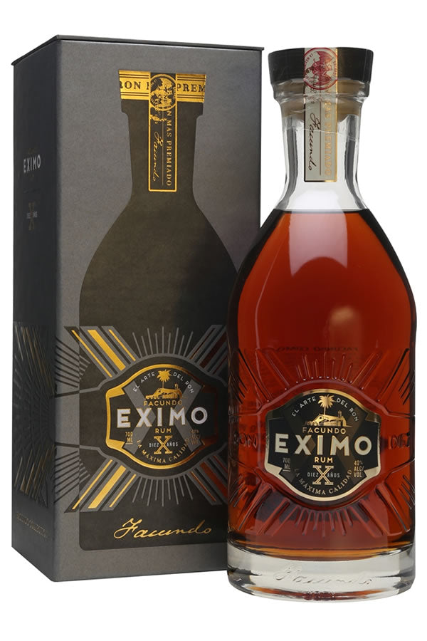 Facundo Eximo 10 Year Rum 750ML – The Liquor Barn