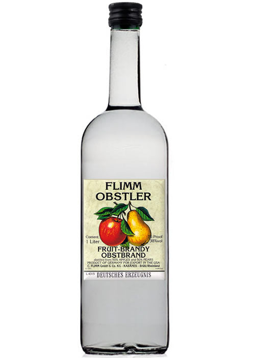 Flimm Obstler German Apple & Pear Fruit Brandy 1L | 40% ABV – The ...