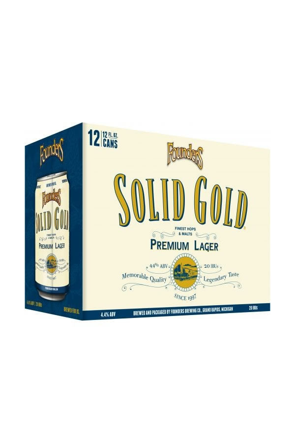 Founders Solid Gold 12Pk – The Liquor Barn