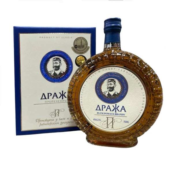 General Draza Slivovitz 750ML | Serbian Plum Brandy 80 Proof – The ...