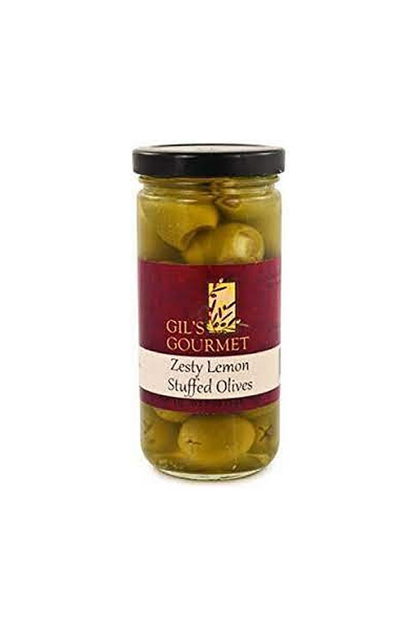 Gil's Gourmet Zesty Lemon Stuffed Olives 5oz | Cocktail Garnish – The ...