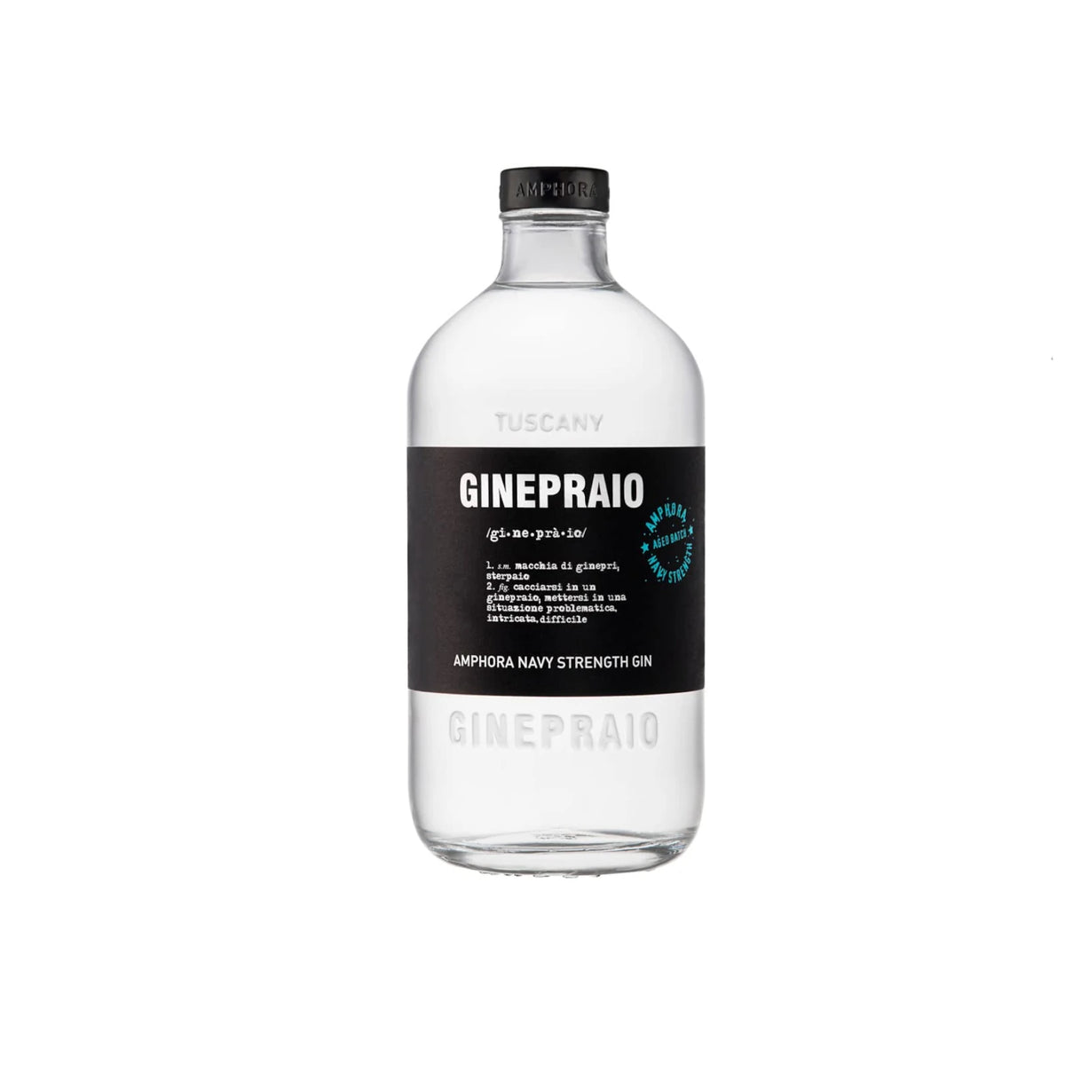 Ginepraio Organic Amphora Navy Strength Gin 700ML | Tuscan – The Liquor ...