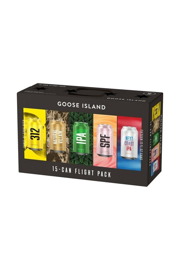 Goose Island Variety 15Pk Cans | 5-Style Chicago Craft – The Liquor Barn