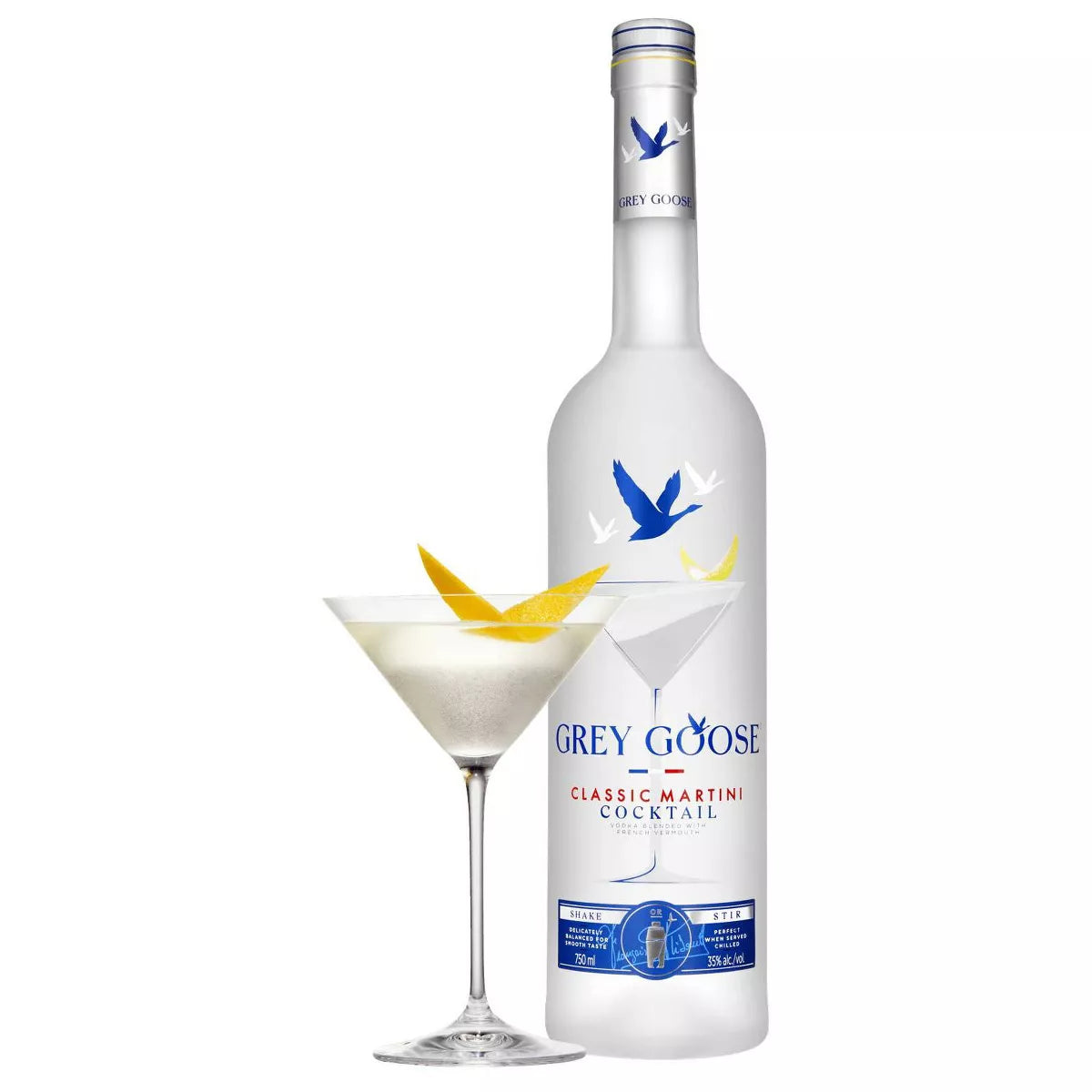 Grey Goose Martini 750ML | Premium French RTD Cocktail – The Liquor Barn