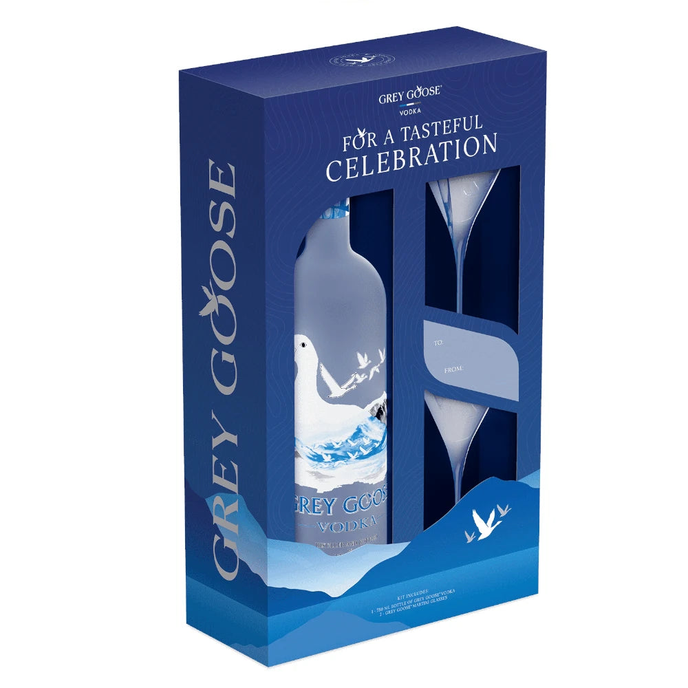 Grey Goose Vodka 1.75L Gift Set – The Liquor Barn
