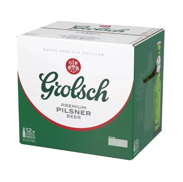 Grolsch Lager 12Pk | Double-Fermented Dutch Pilsner – The Liquor Barn