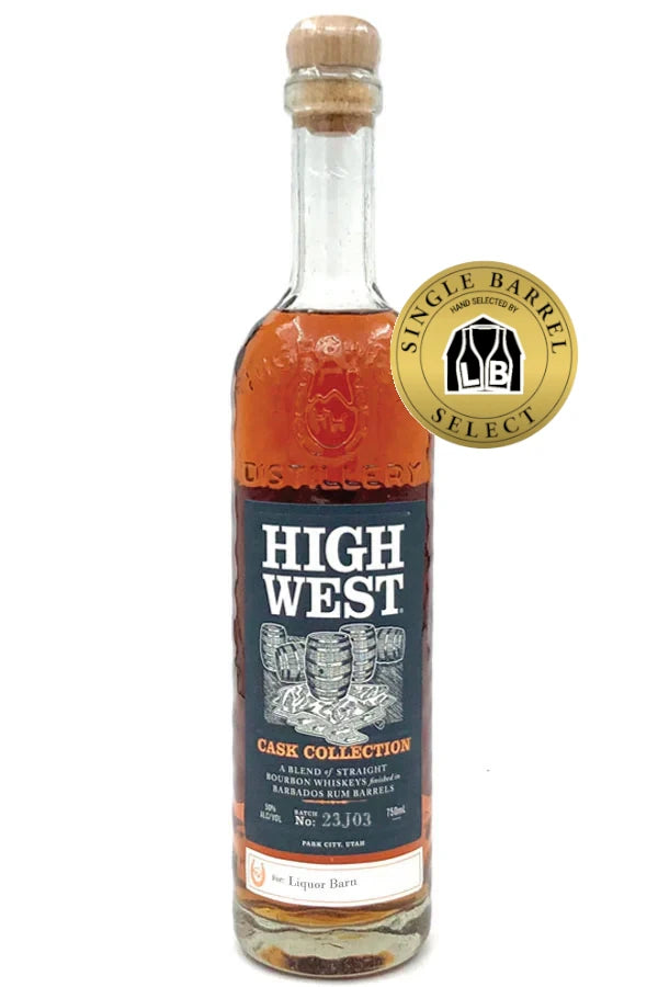 High West Barrel Select Rum Finish 750ML | Utah Bourbon – The Liquor Barn