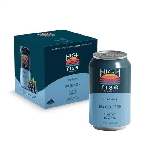 High Rise Blueberry 5MG THC 4Pk – Liquor Barn