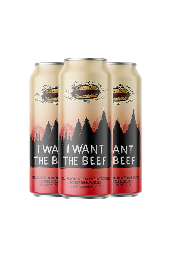Hop Butcher I Want the Beef 4-Pack | Chicago Double IPA – The Liquor Barn