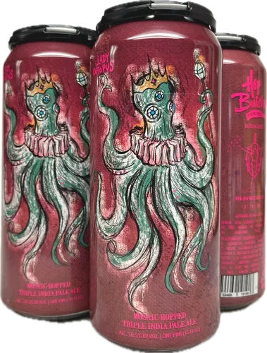 Hop Butcher Lady Octopus 4Pk | Triple IPA 10.5% ABV – The Liquor Barn