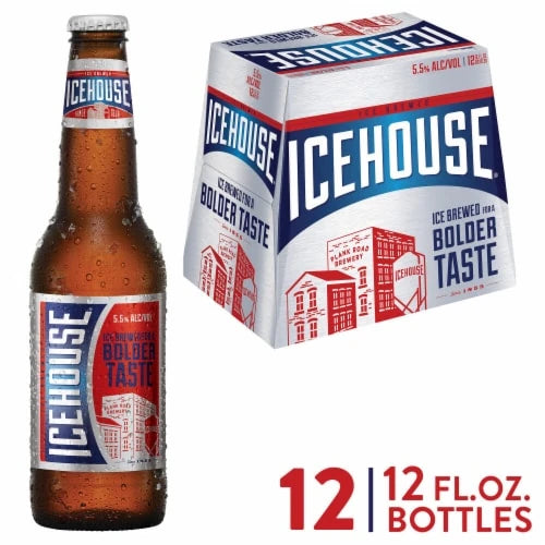 Icehouse 12Pk | America's First Ice-Brewed Lager – The Liquor Barn