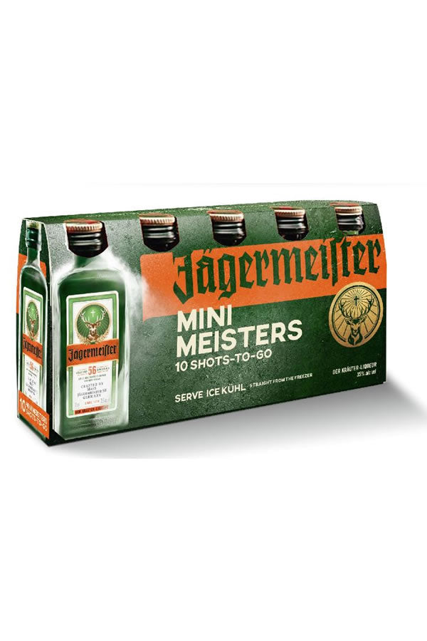 Jagermeister Mini Meister 20ML 10PK – Liquor Barn