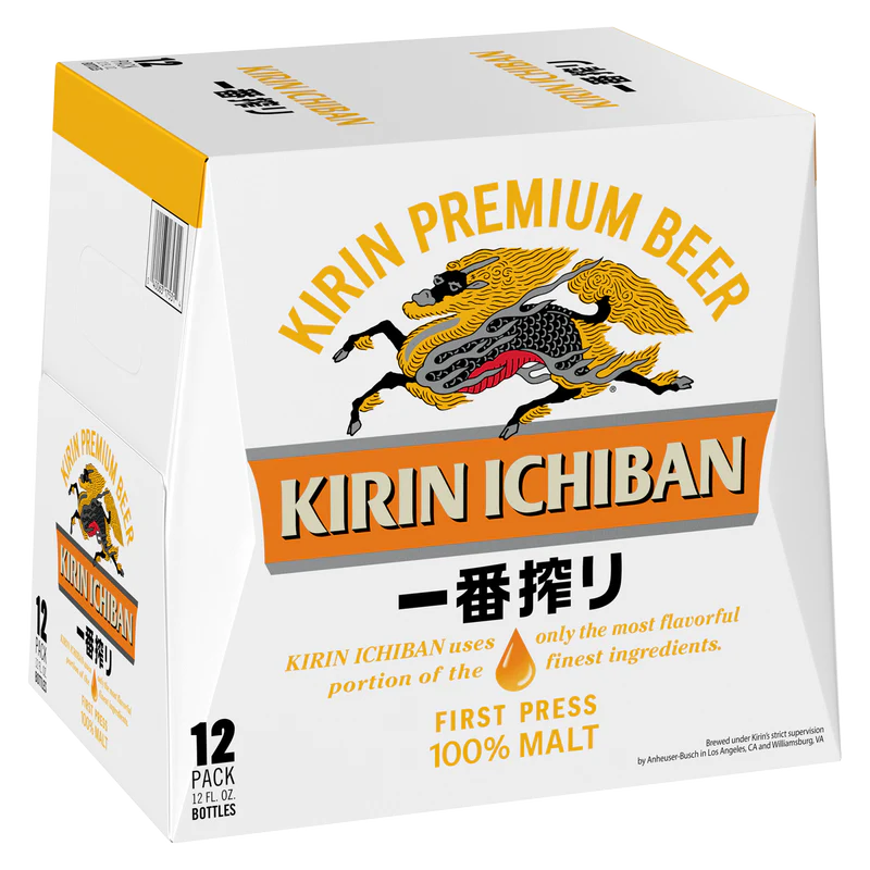 Kirin Ichiban 12-Pack | First-Press All-Malt Japanese Lager – The ...