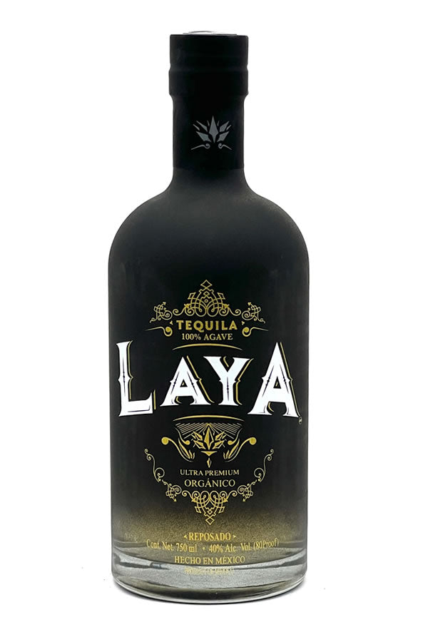 Laya Reposado Tequila 750ml | Organic 100% Blue Agave – The Liquor Barn