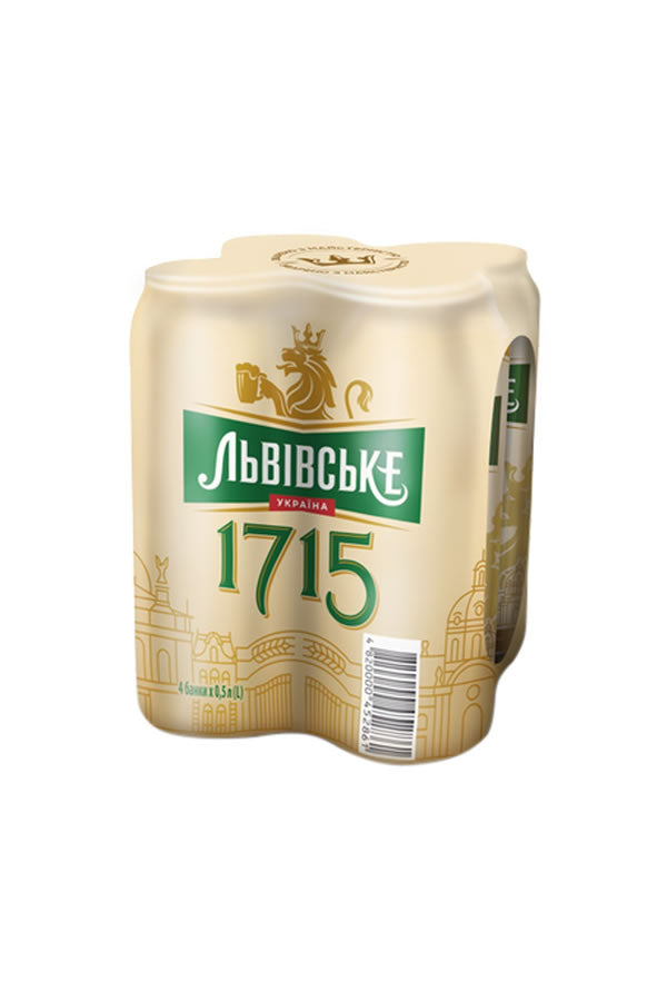 Lvivske 1715 Classic Lager 4Pk – Liquor Barn