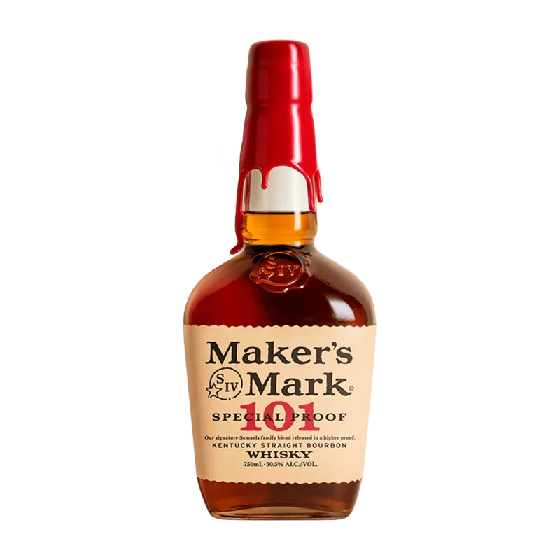 Maker's Mark 101 Bourbon 750ML | High-Proof Kentucky Wheat – The Liquor ...