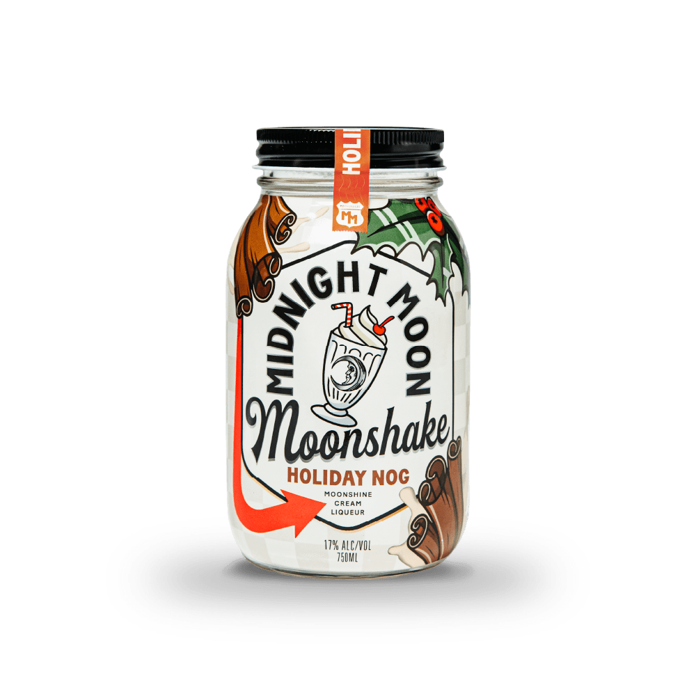 Midnight Moon “Holiday Nog” Moonshake Cream Liqueur – Spiced Vanilla ...