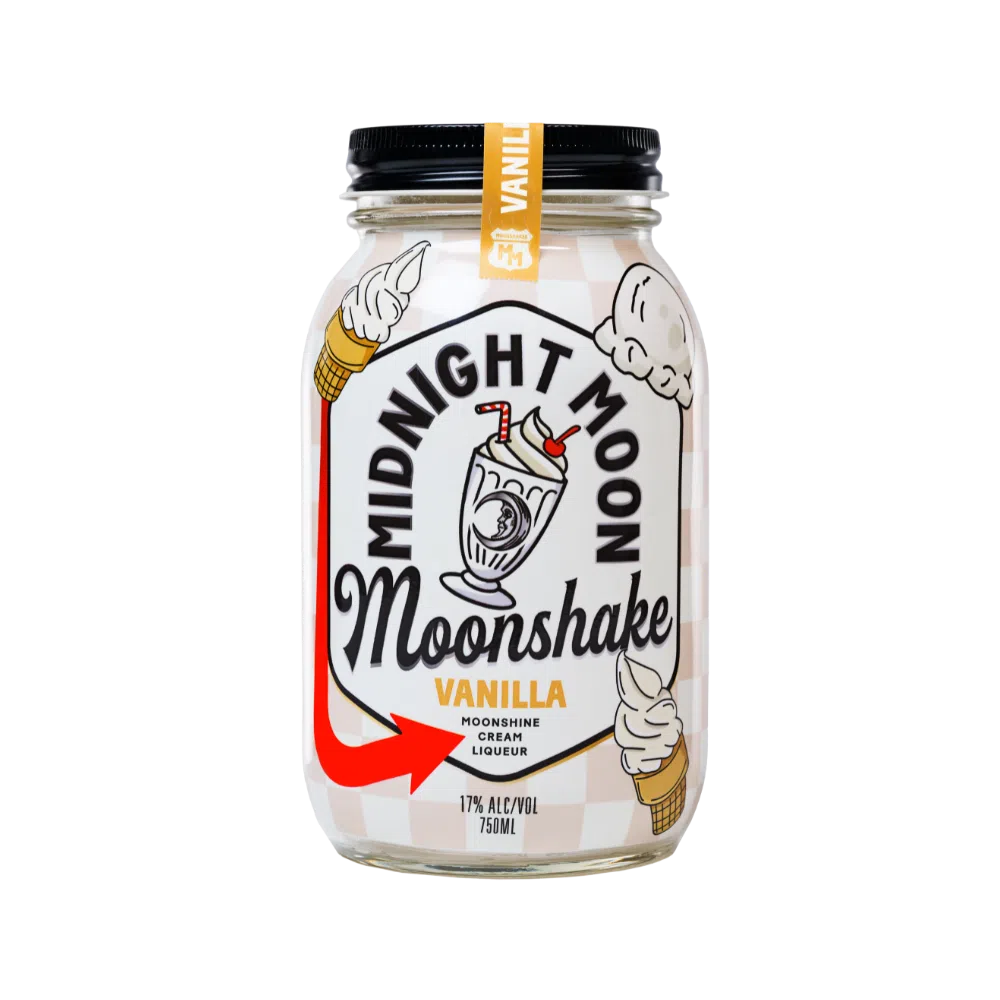 Midnight Moon Vanilla Moonshake – Creamy Vanilla Flavored Moonshine ...