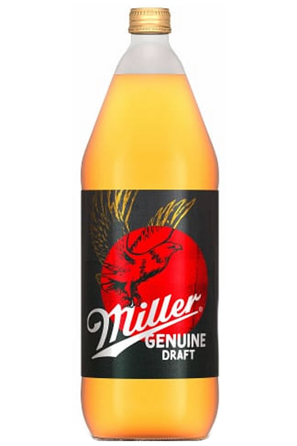 Miller Genuine Draft 40oz | Cold-Filtered American Lager – The Liquor Barn