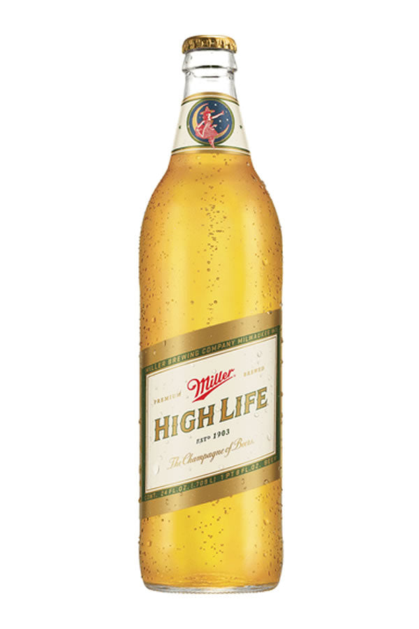 Miller High Life 24OZ | Classic Milwaukee American Lager – The Liquor Barn