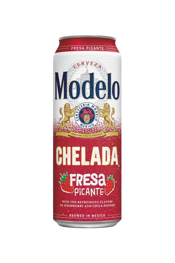 Modelo Chelada Fresa Picante 24oz | Strawberry Chile Beer – The Liquor Barn