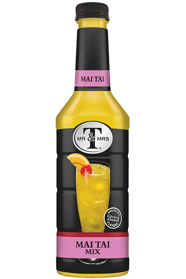 Mr & Mrs T Mai Tai Mix 1L | Ready-to-Use Tropical Mixer – The Liquor Barn