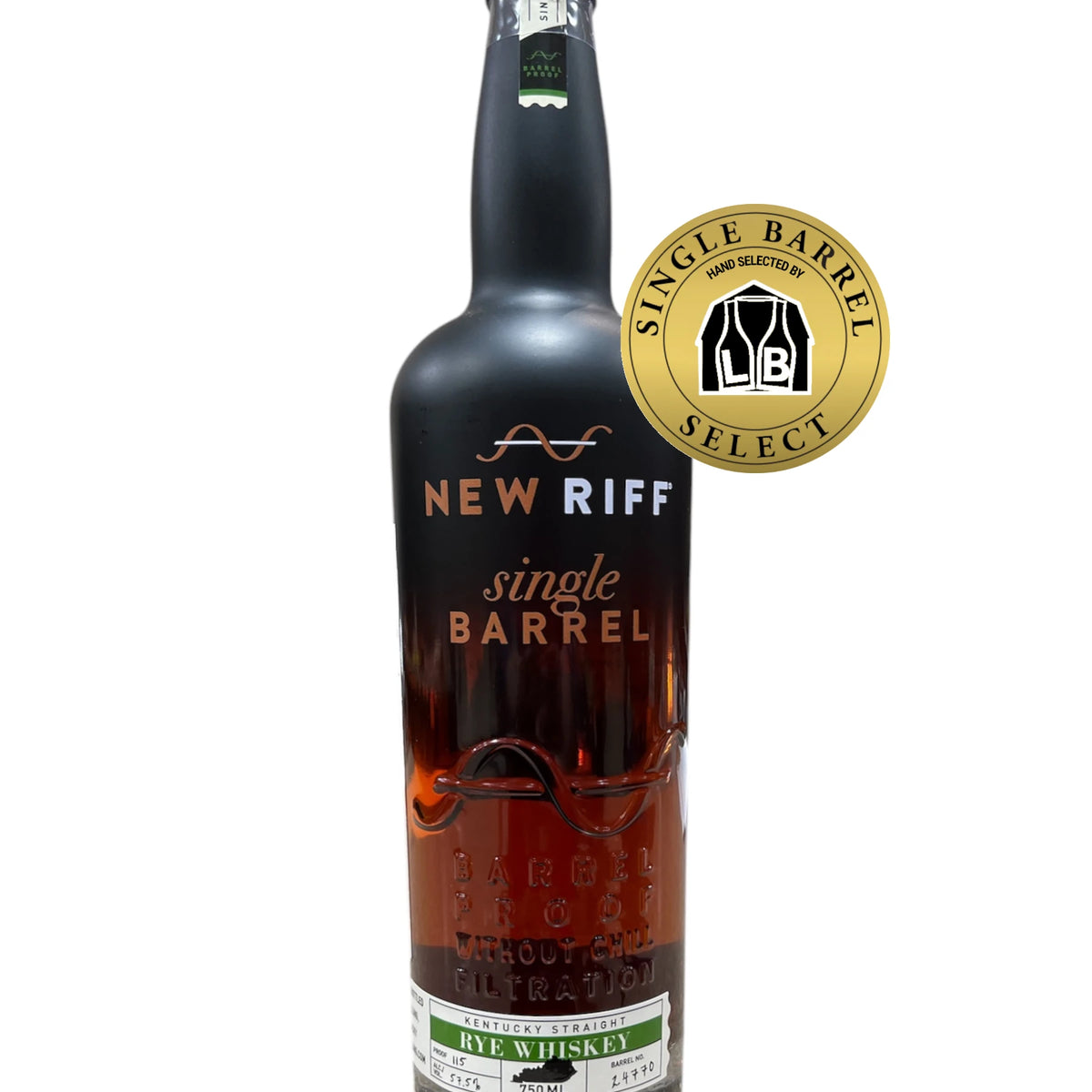 New Riff Liquor Barn Single Barrel Rye 750ML