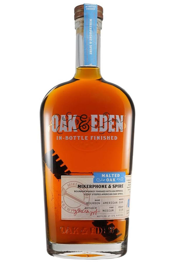 Oak & Eden Malted Oak Mikerphone & Spire 750ML – The Liquor Barn