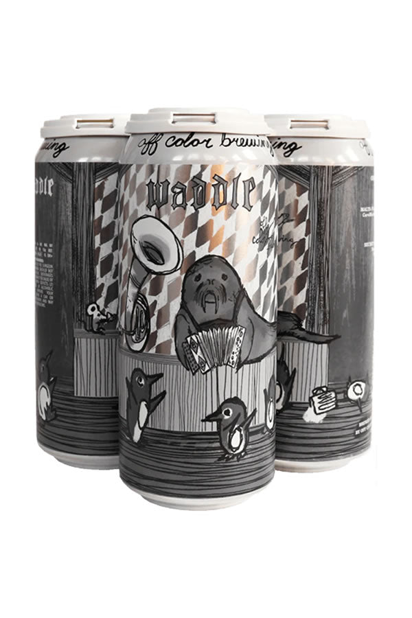 Off Color Waddle 4PK Cans | Chicago Märzen Lager 6.5% ABV – The Liquor Barn