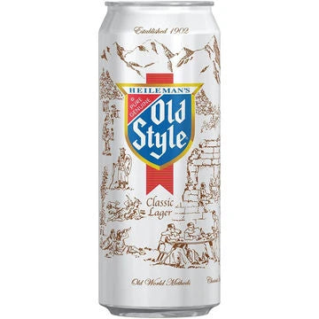 Old Style 24oz Can | Double-Fermented American Lager – The Liquor Barn