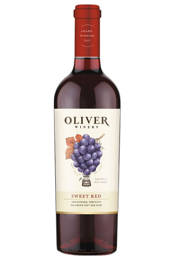 Oliver Sweet Red 750ml | Award-Winning Indiana Concord – The Liquor Barn