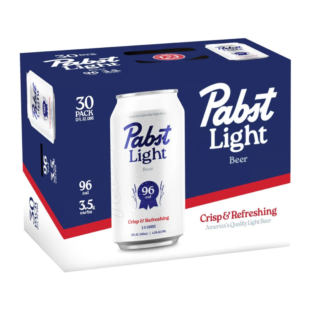 Pabst Blue Ribbon Light – Crisp, Refreshing American Light Lager – The ...
